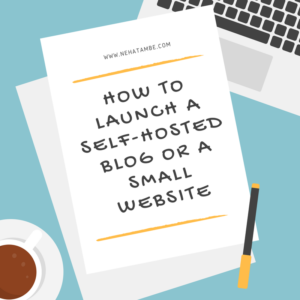 How to launch a self-hosted blog or a small website – Digital Marketer ...