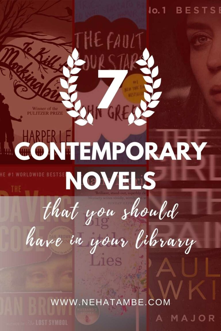 7 best contemporary novels recommended for your library