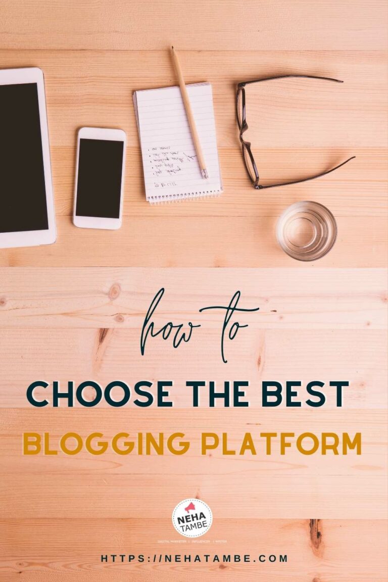 D- How to choose the best blogging platform that's free for life